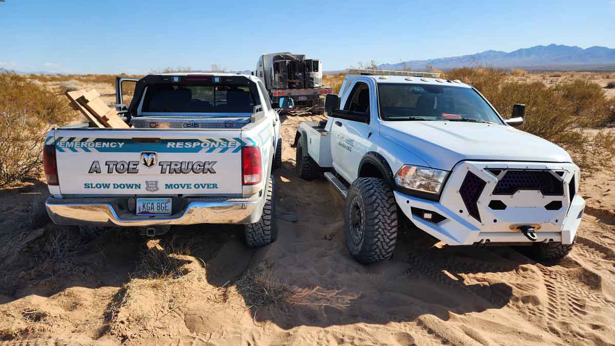 4x4 Off-Road Recovery CO River Cities, Lake Havasu Desert Recovery